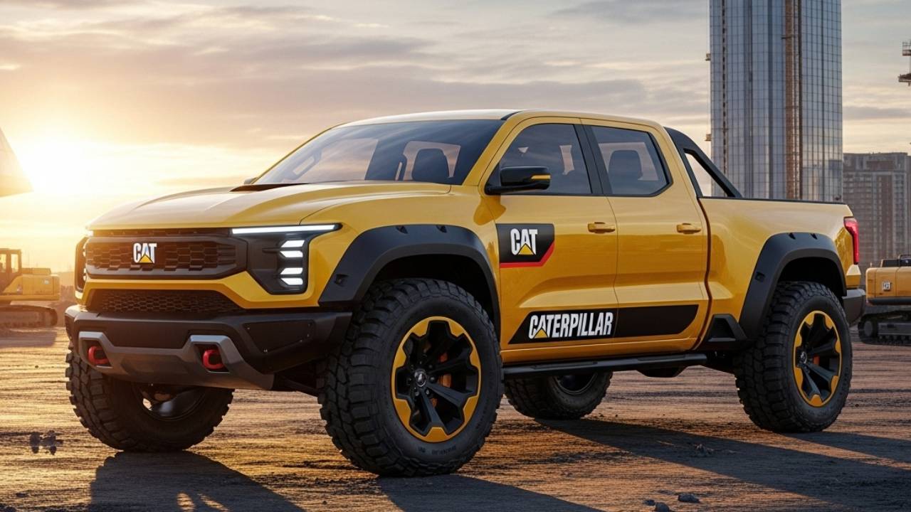 Caterpillar Pickup Truck Real