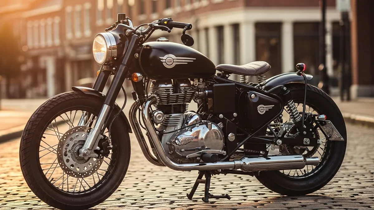 Royal Enfield Classic 350 Bobber – A Minimalist Machine Built With Heart