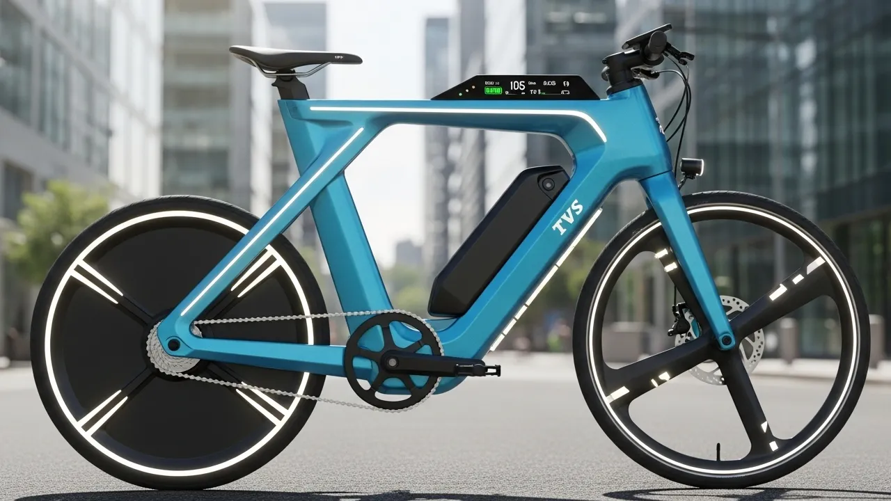 TVS Electric Cycle 2025: India's Game-Changing E-Bike with 100km Range ...